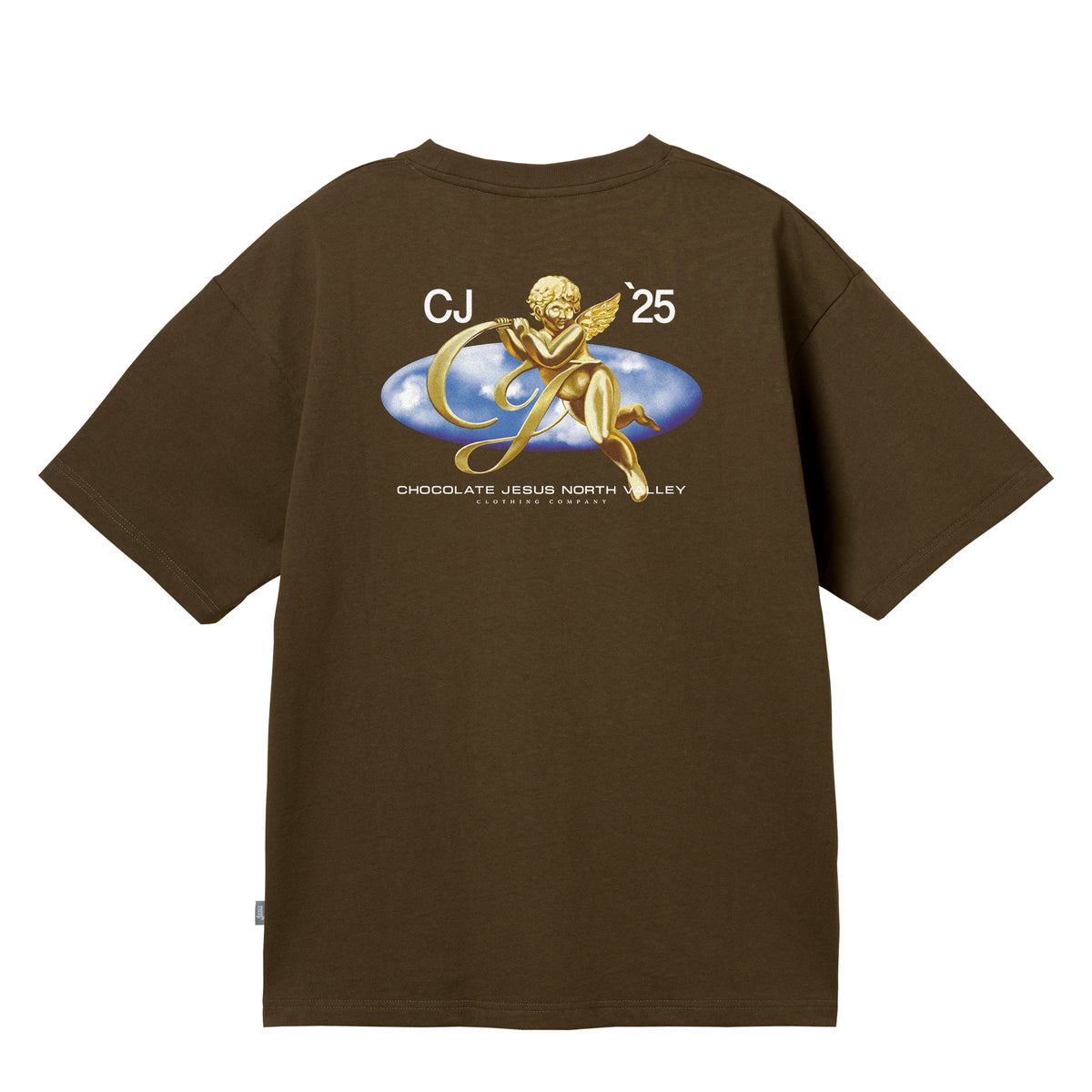 Golden Angel SS Tee 25SU – Chocolate Jesus